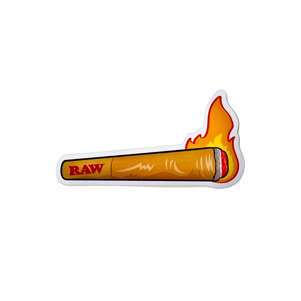 RAW Burning Cone Sticker